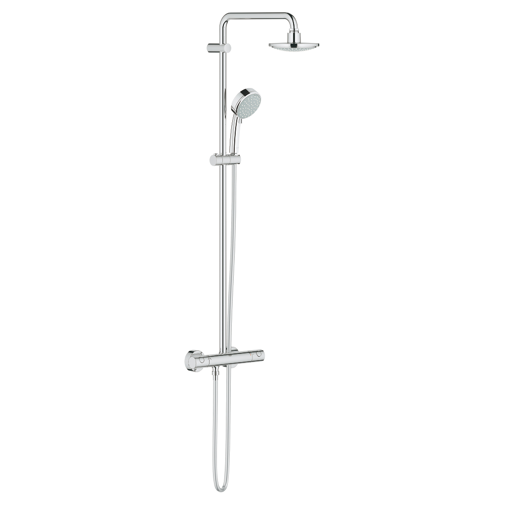 Tempesta Cosmopolitan System 160 Duschsystem mit Thermostatbatterie für die Wandmontage | GROHE