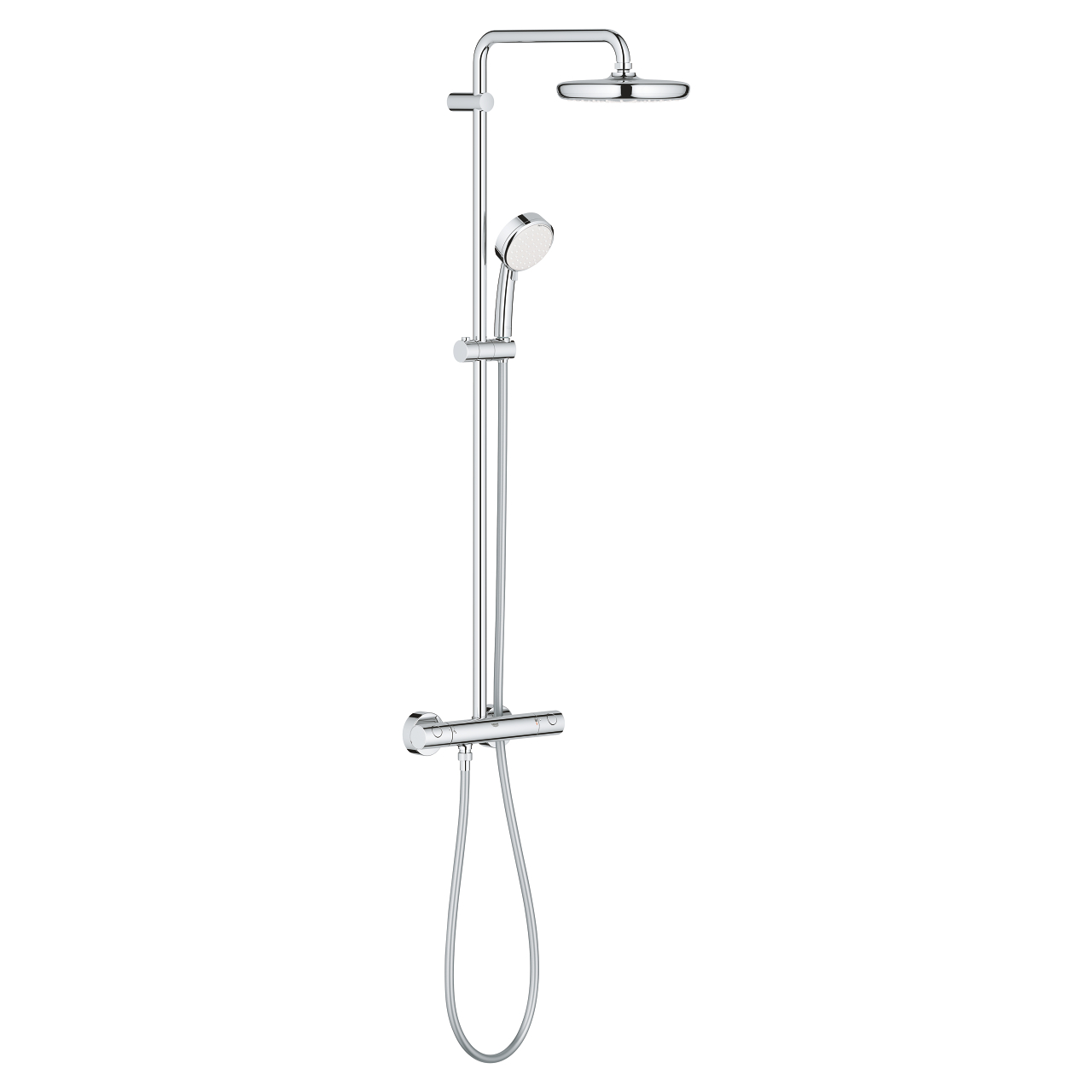 Tempesta Cosmopolitan System 210 Shower system with thermostat for wall ...