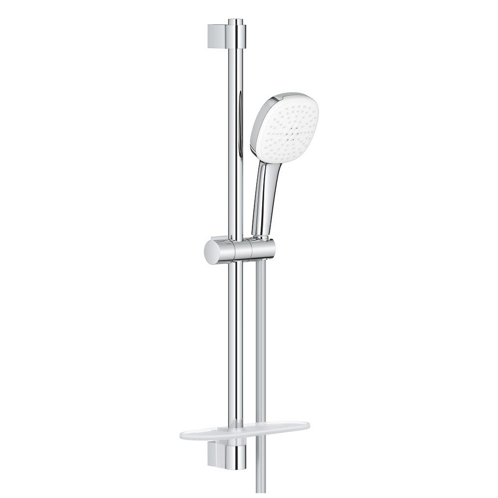 Tempesta Cube 110 Shower rail set 2 sprays (Rain, Jet) | GROHE