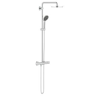 Vitalio Joy System 260 Shower system with diverter for wall mounting ...