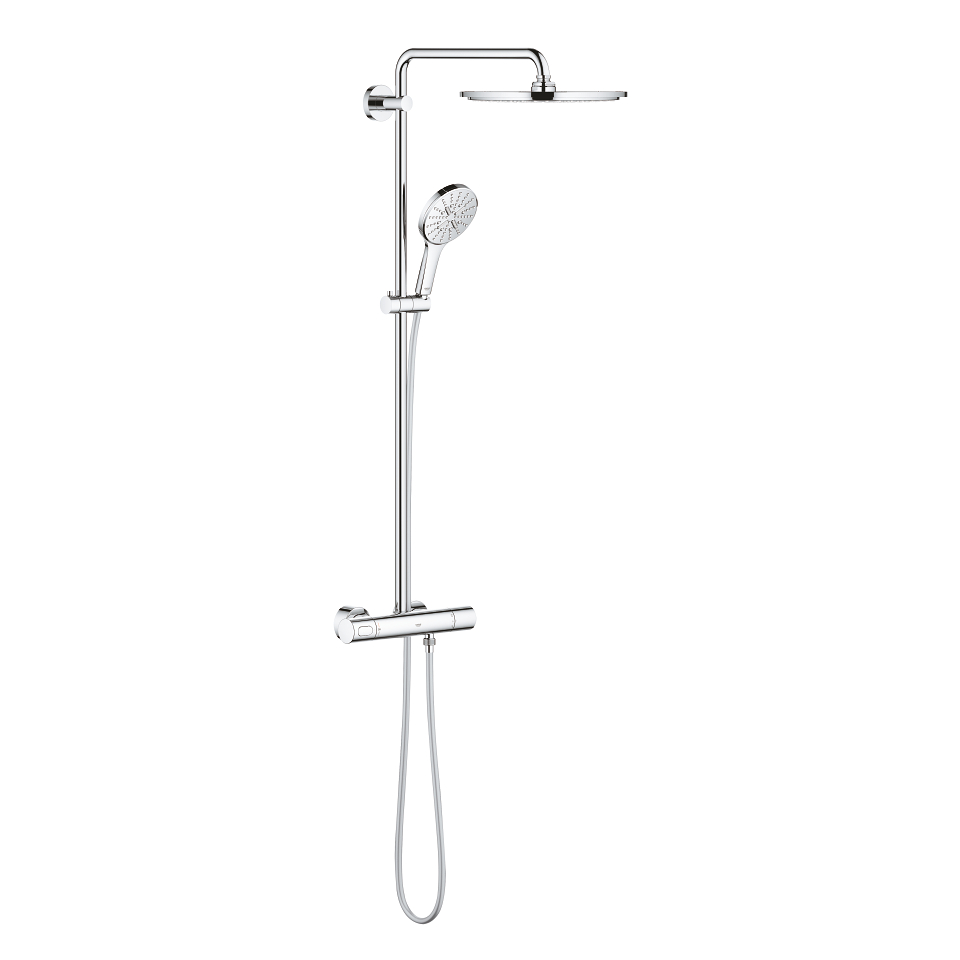 Rainshower SmartActive 310 Shower system with thermostat for wall ...