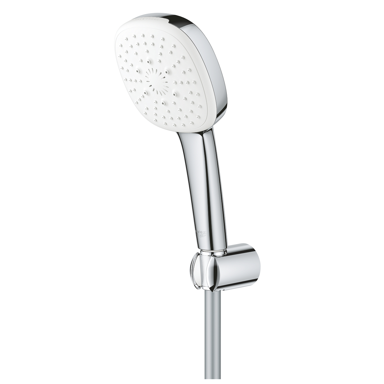Tempesta Cube 110 Wall holder set 3 sprays (Rain, Jet, Massage) | GROHE
