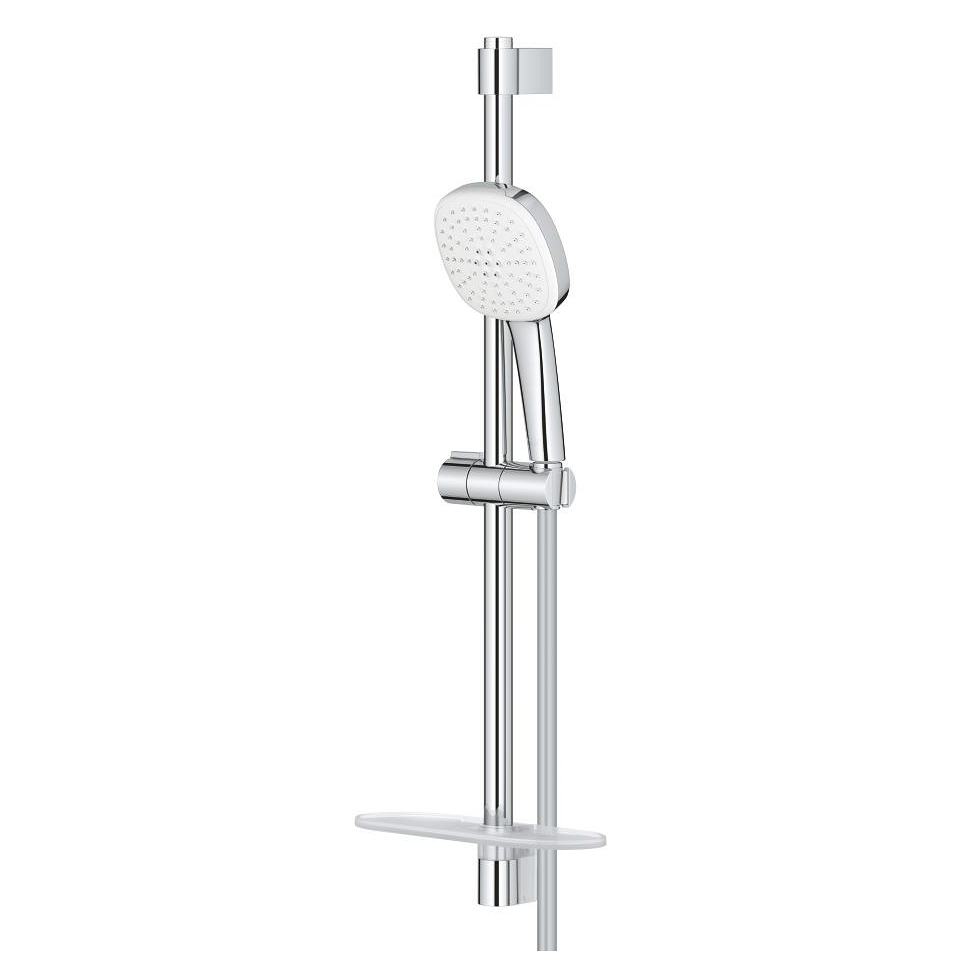 Tempesta Cube 110 Shower rail set 2 sprays (Rain, Jet) | GROHE