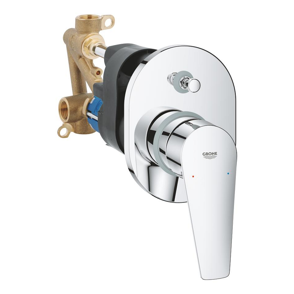 BauEdge Single-lever bath mixer 1/2″ | GROHE