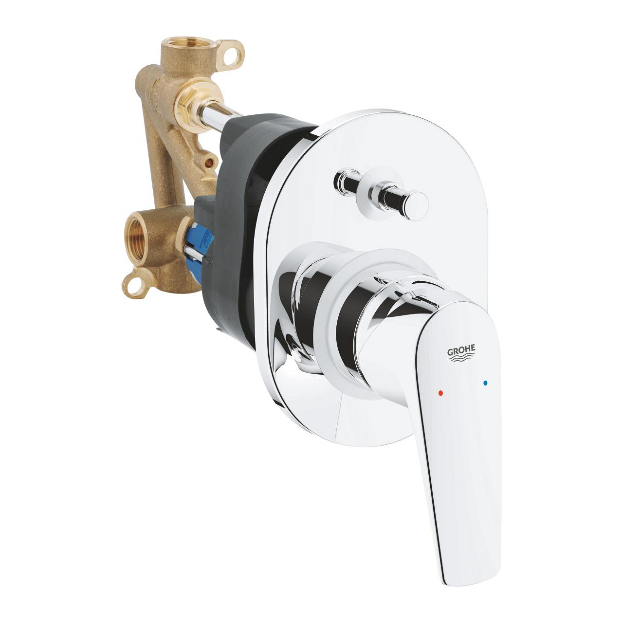 BauFlow מיקסר אמבטיה עם ידית אחת | GROHE
