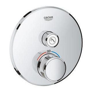 Grohtherm SmartControl Thermostatic bath mixer 1/2″ | GROHE