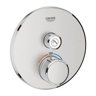 Grohtherm SmartControl Thermostat for concealed installation with 3 ...