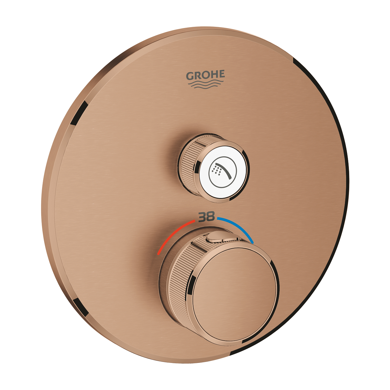 Grohtherm SmartControl Thermostat for concealed installation with one ...
