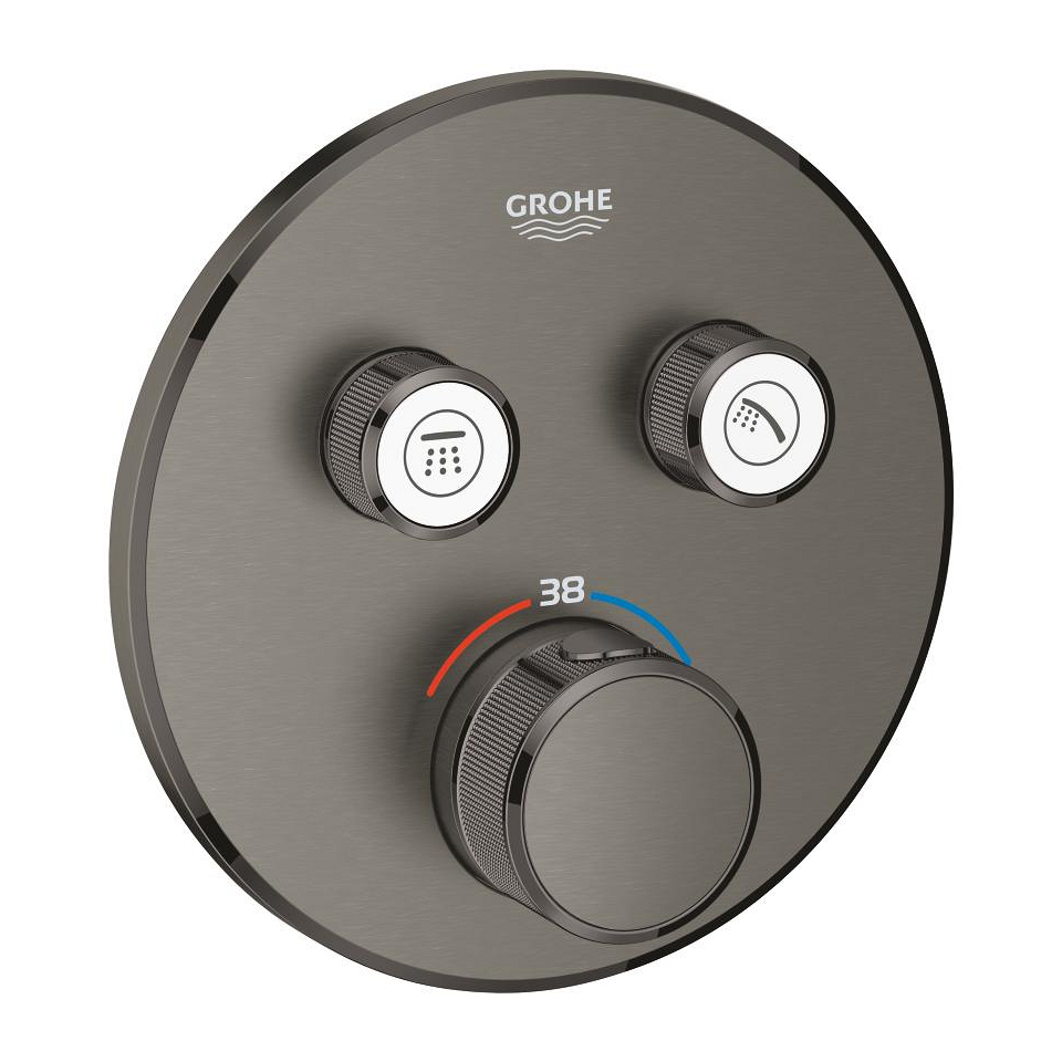 Grohtherm SmartControl Thermostat for concealed installation with 2 ...