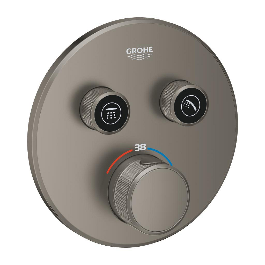 Grohtherm SmartControl Safety mixer for concealed installation with 2 ...