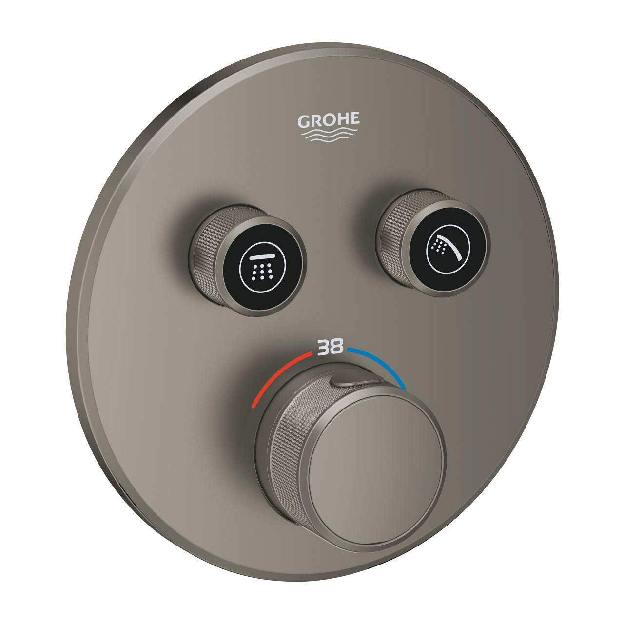 Grohtherm SmartControl Safety mixer for concealed installation with 2 ...