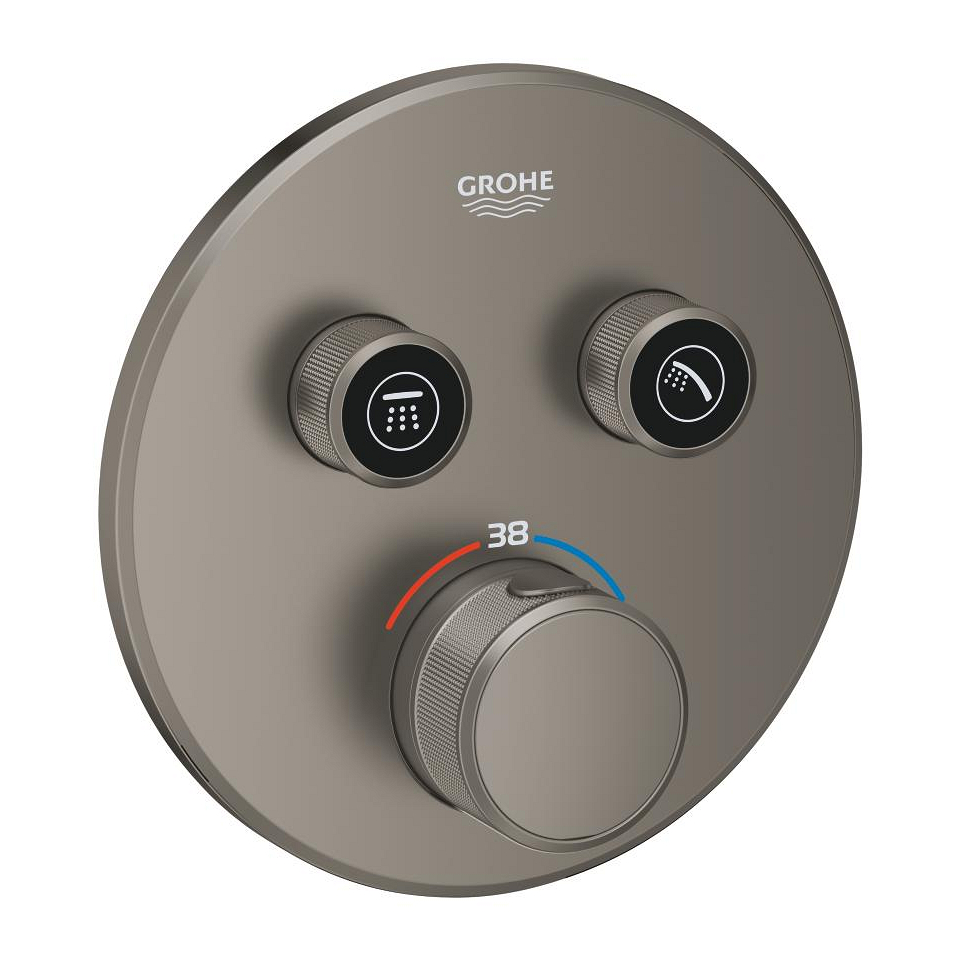 Grohtherm SmartControl Thermostat for concealed installation with 2 ...