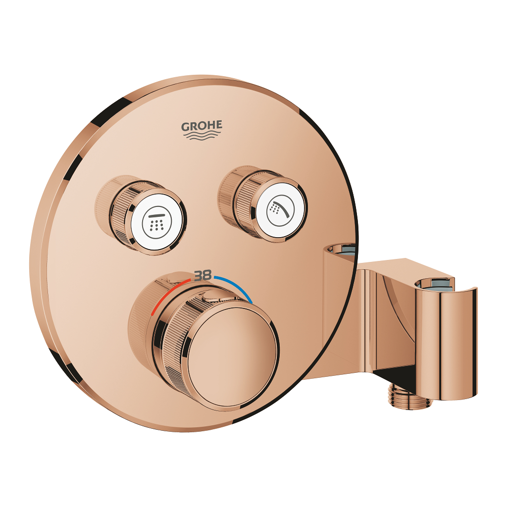 Grohtherm SmartControl Thermostat for concealed installation with 2 ...