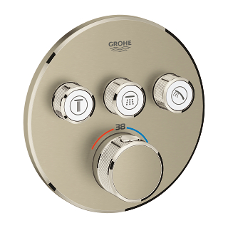 Grohtherm SmartControl Safety mixer for concealed installation with 2 ...