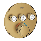 Grohtherm SmartControl Thermostat for concealed installation with 3 ...