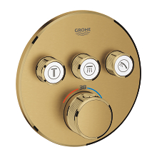 Grohtherm SmartControl Thermostat for concealed installation with 3 ...