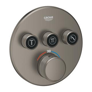 Grohtherm SmartControl Duschsystem Unterputz mit Rainshower SmartActive ...