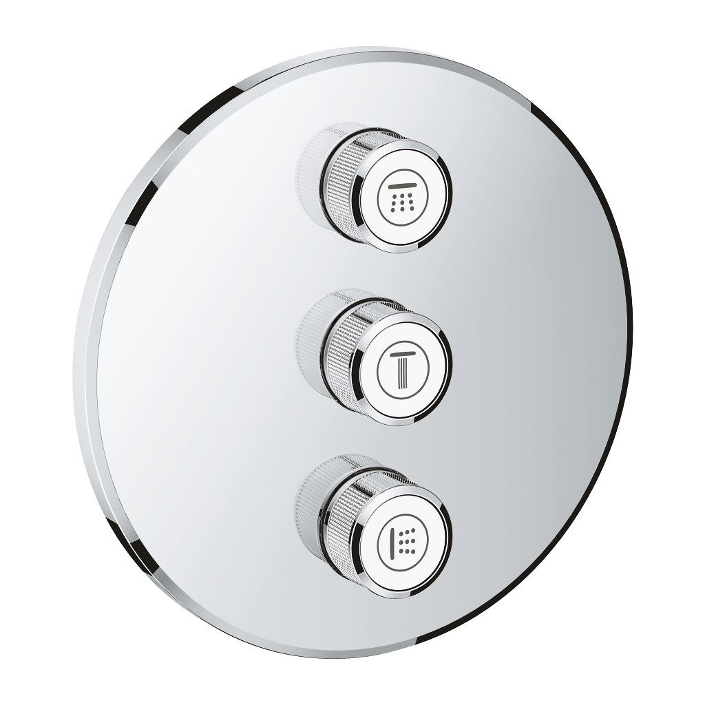 Grohtherm SmartControl Triple volume control trim | GROHE
