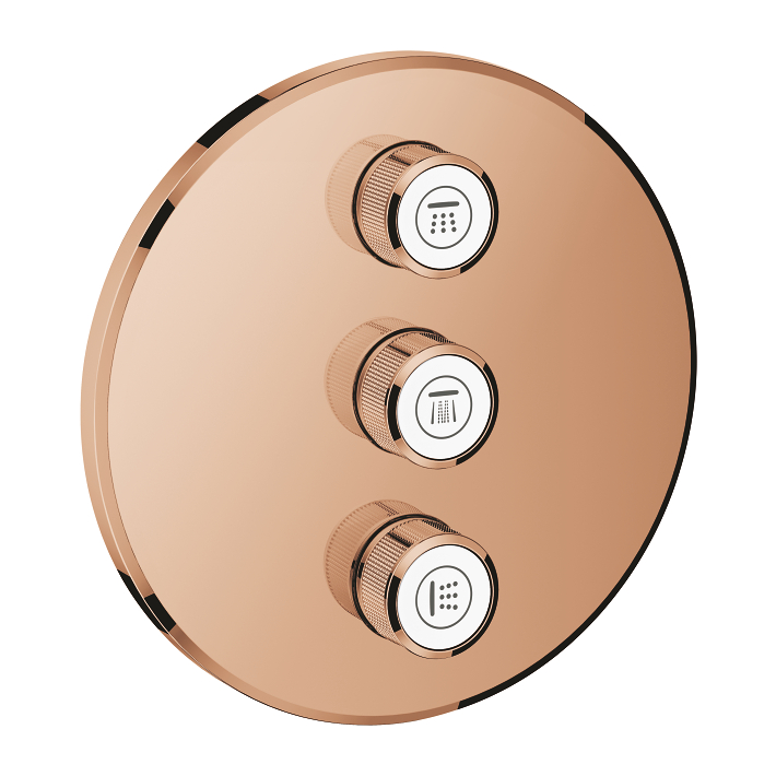 Grohtherm SmartControl Triple volume control trim | GROHE