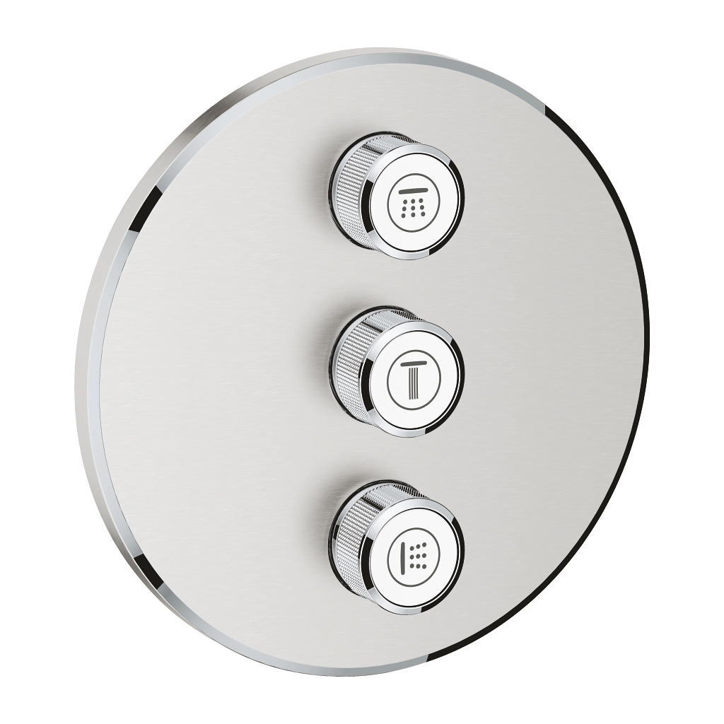 Grohtherm SmartControl Panneau de contrôle 3 sorties | GROHE