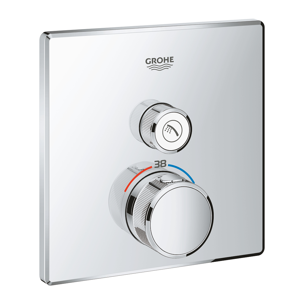 Grohtherm SmartControl Inbouwthermostaat met 1 uitgang | GROHE