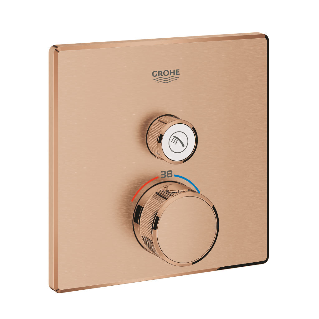 Grohtherm SmartControl Thermostat for concealed installation with one ...