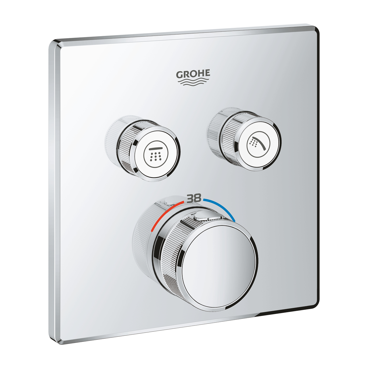 Grohtherm SmartControl Unterputz-Thermostat mit 2 Absperrventilen | GROHE