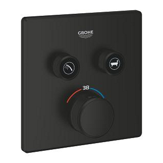 Grohtherm SmartControl Safety mixer for concealed installation with 3 ...