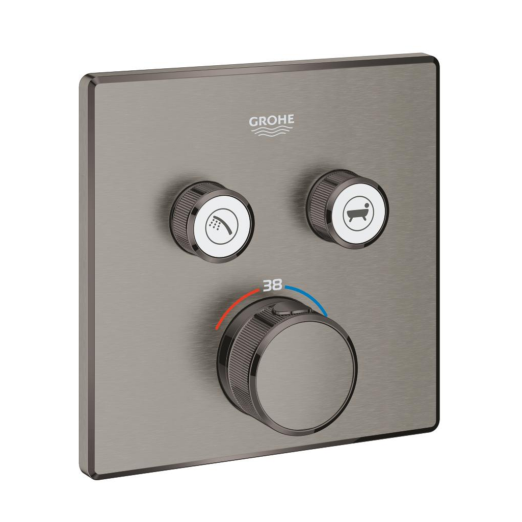 Grohtherm SmartControl Thermostat for concealed installation with 2 ...
