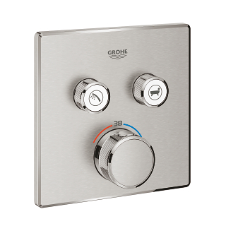 Grohtherm SmartControl Thermostat for concealed installation with one ...