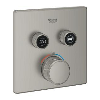 Grohtherm SmartControl Duschsystem Unterputz mit Rainshower SmartActive ...