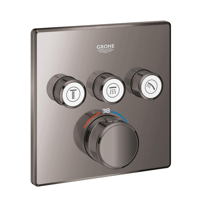 Grohtherm SmartControl Thermostat for concealed installation with 3 ...