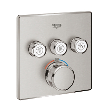 Grohtherm SmartControl Triple volume control trim | GROHE Taiwan