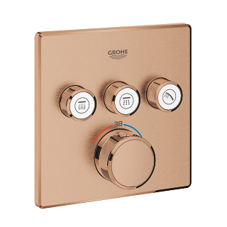Grohtherm SmartControl Thermostat for concealed installation with 2 ...