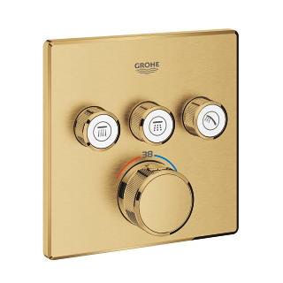 Grohtherm SmartControl תרמוסטט עם 2 שסתום יחיד להתקנה מוסתרת | GROHE