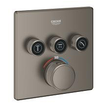 Grohtherm SmartControl Duschsystem Unterputz mit Rainshower SmartActive ...