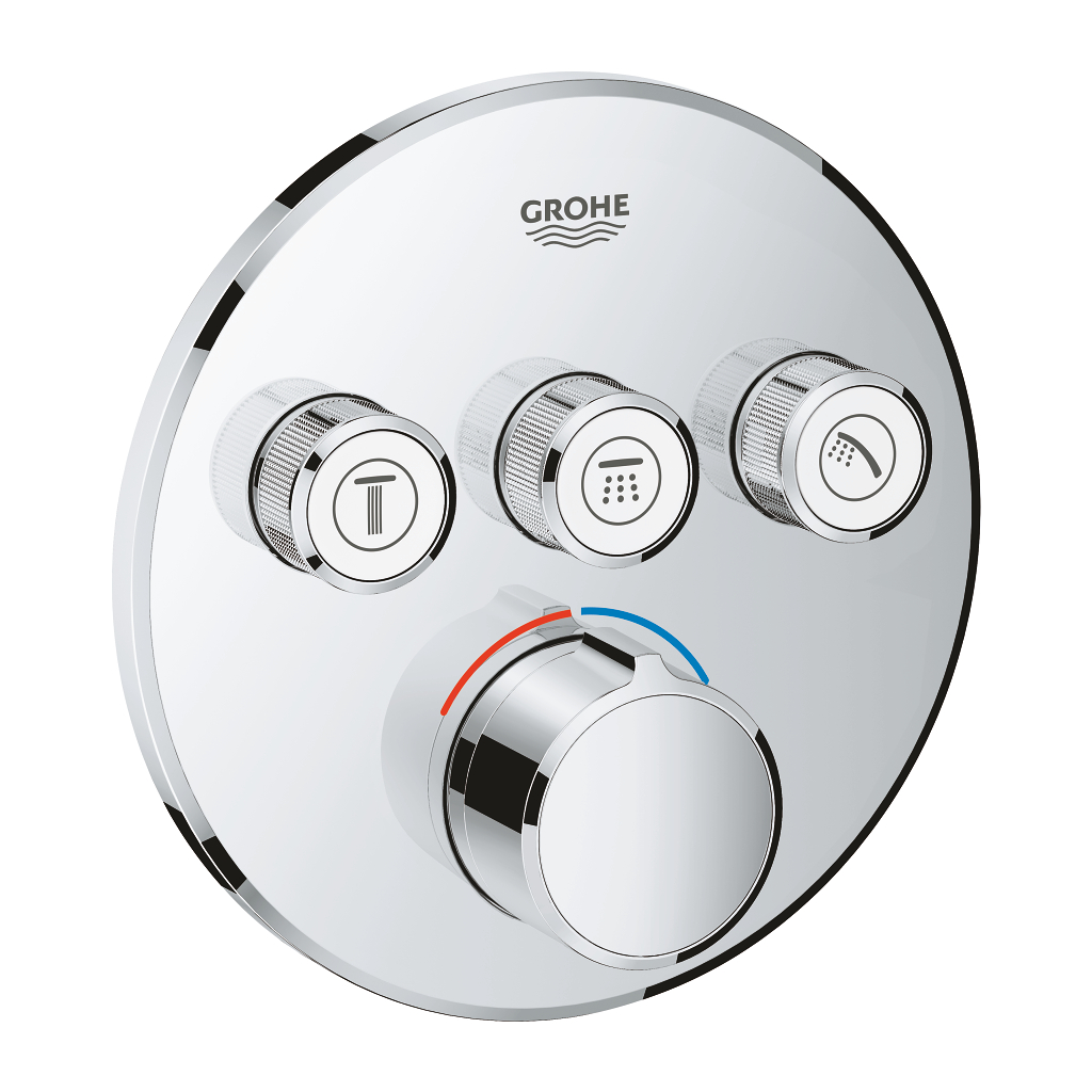 SmartControl Concealed mixer with 3 valves | GROHE