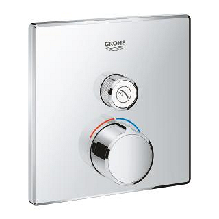 Grohtherm SmartControl Thermostat for concealed installation with 3 ...