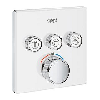 Grohtherm SmartControl Duschsystem Unterputz mit Rainshower SmartActive ...