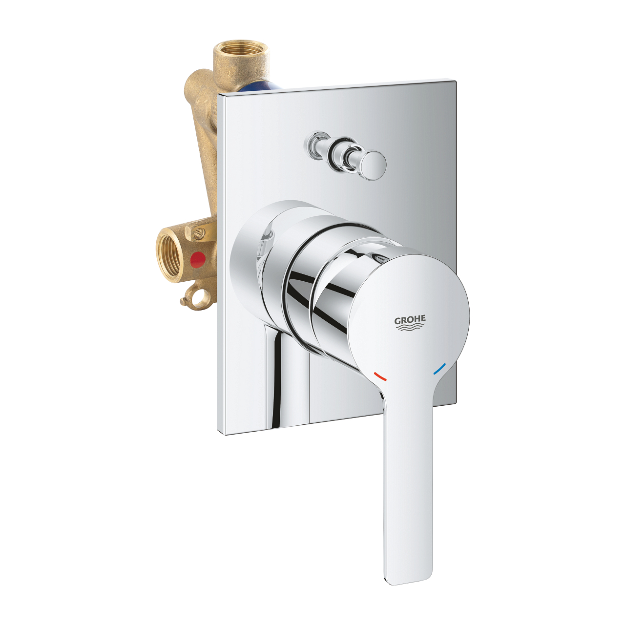 Lineare Bath/shower mixer, 1/2″ | GROHE