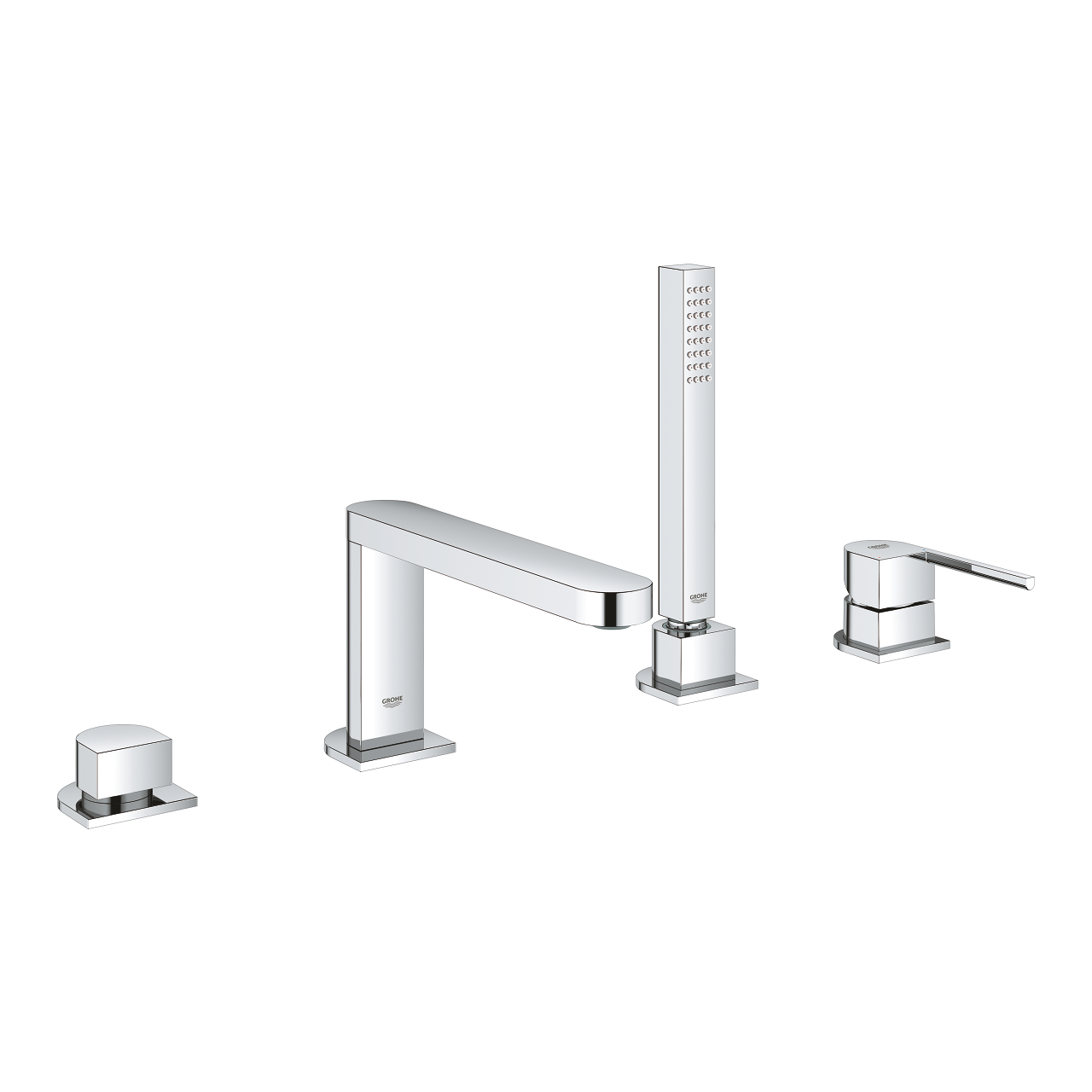 GROHE Plus 4-hole single-lever bath combination | GROHE