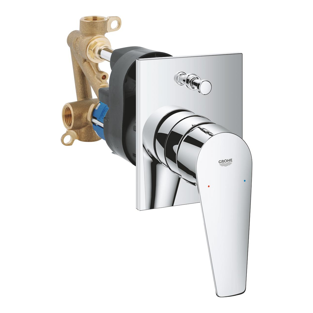 BauEdge Single-lever bath mixer 1/2″ | GROHE