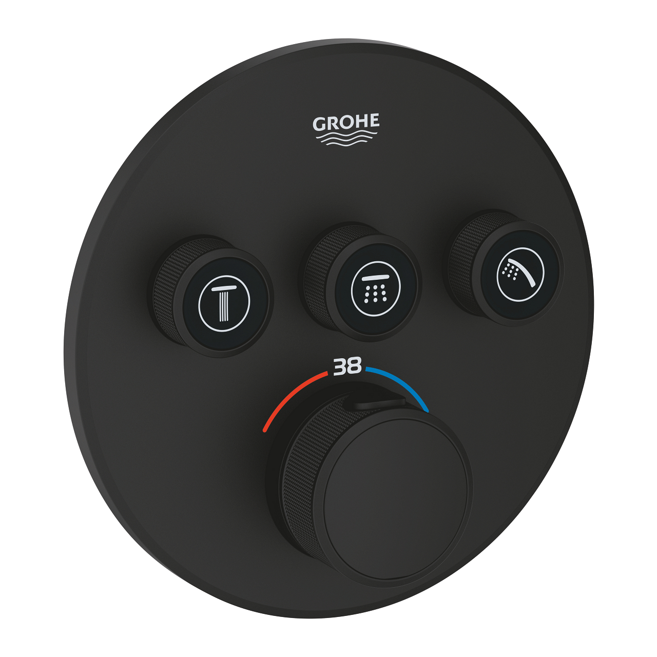 Grohtherm SmartControl Termostática encastrável com 3 saídas | GROHE - Grohe AG Company Page