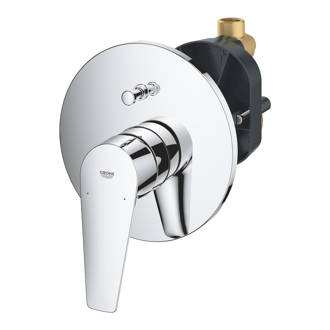 BauEdge Single-lever bath mixer 1/2″ | GROHE