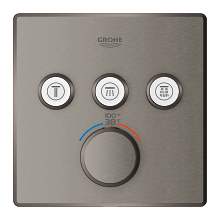 高特朗智能控制 高特朗SMC恒温面板，圆形，三键，有机玻璃 | 德国高仪中国官方网站