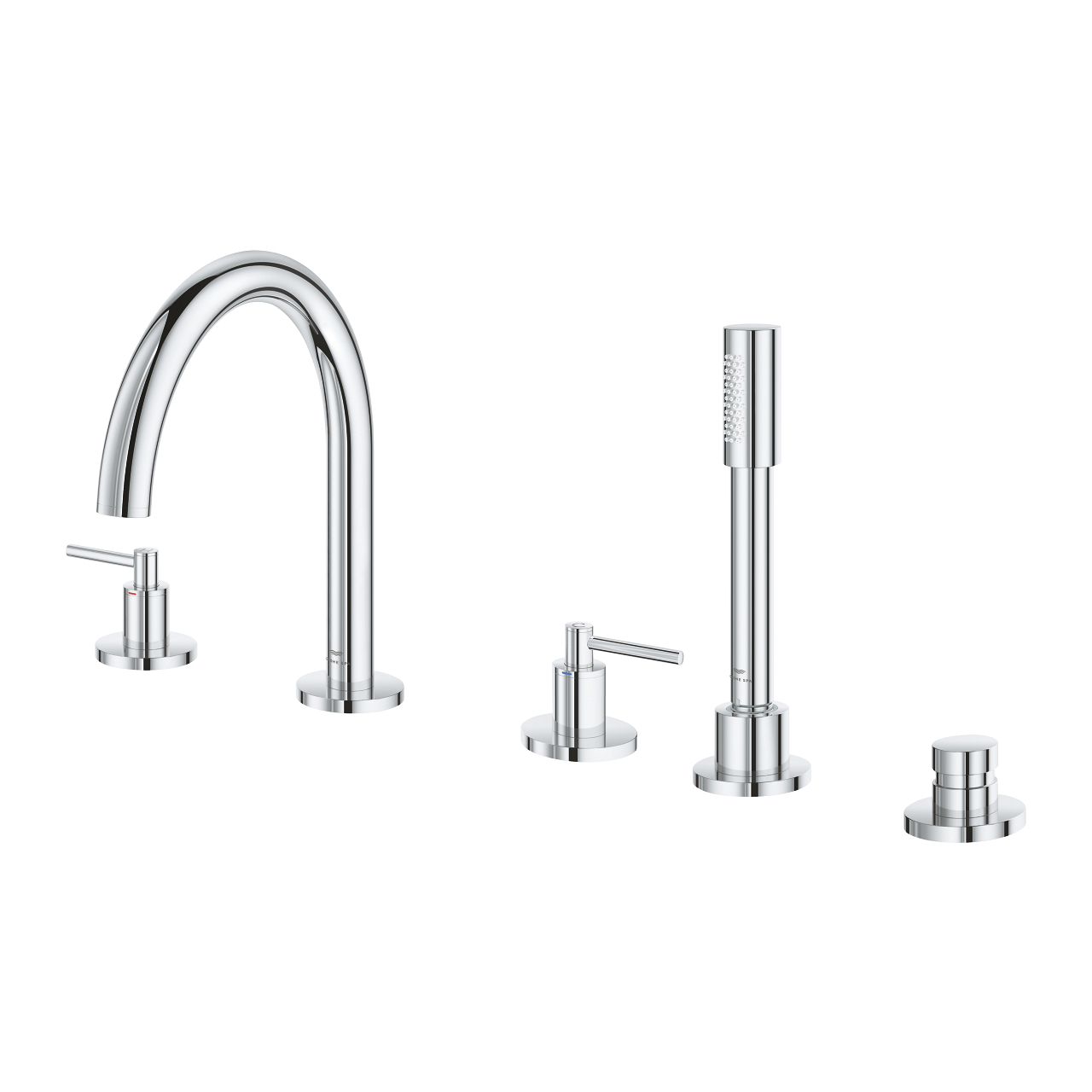 Atrio Five-hole bath combination | GROHE