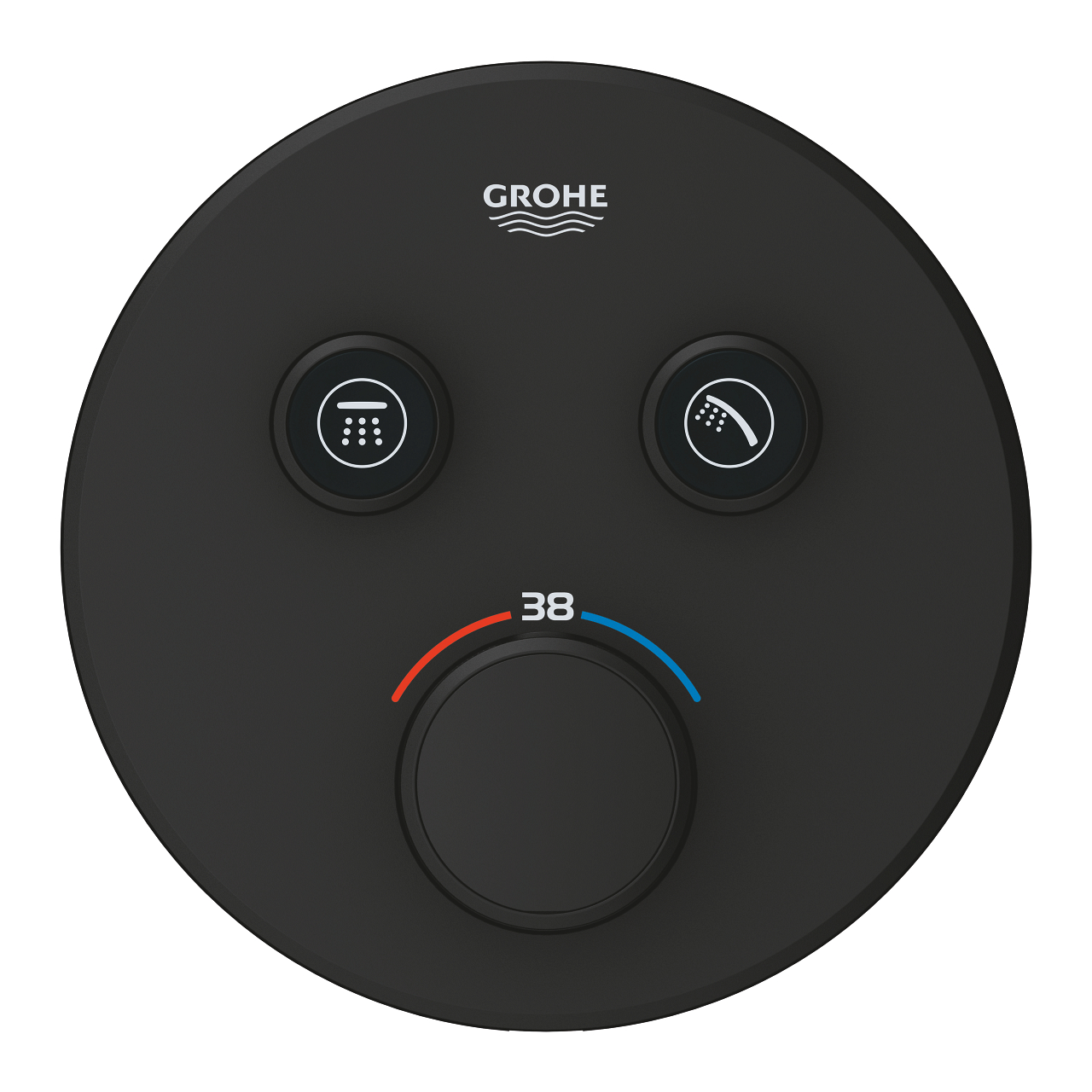 Grohtherm SmartControl Thermostat for concealed installation with 2 ...