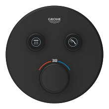 Grohtherm SmartControl Thermostat for concealed installation with 2 ...