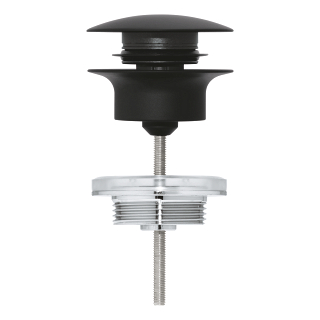 Waste set with push-open plug | GROHE