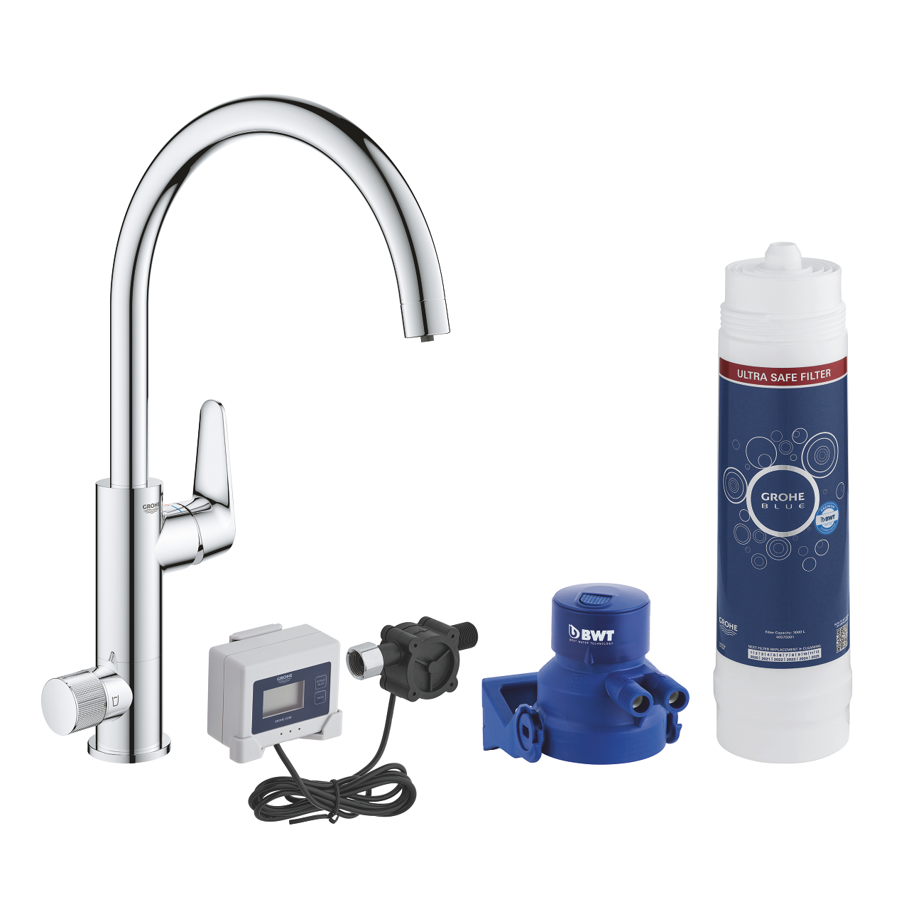 GROHE Blue Pure BauCurve Starter kit | GROHE 官方網站